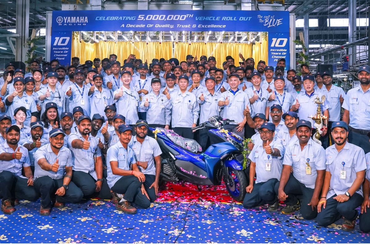 Yamaha Aerox Version S is company’s 5 millionth unit produced at ...