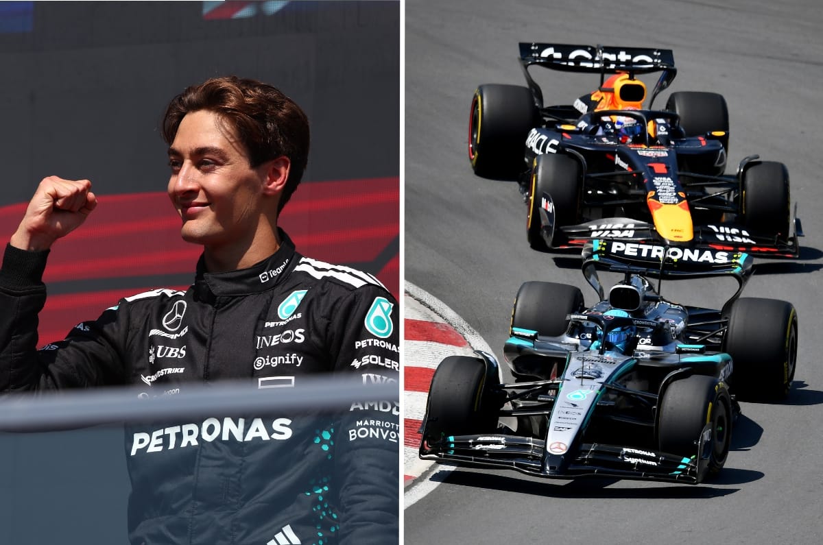 F1 Canadian GP results: Russell wins as Norris, Piastri collide ...