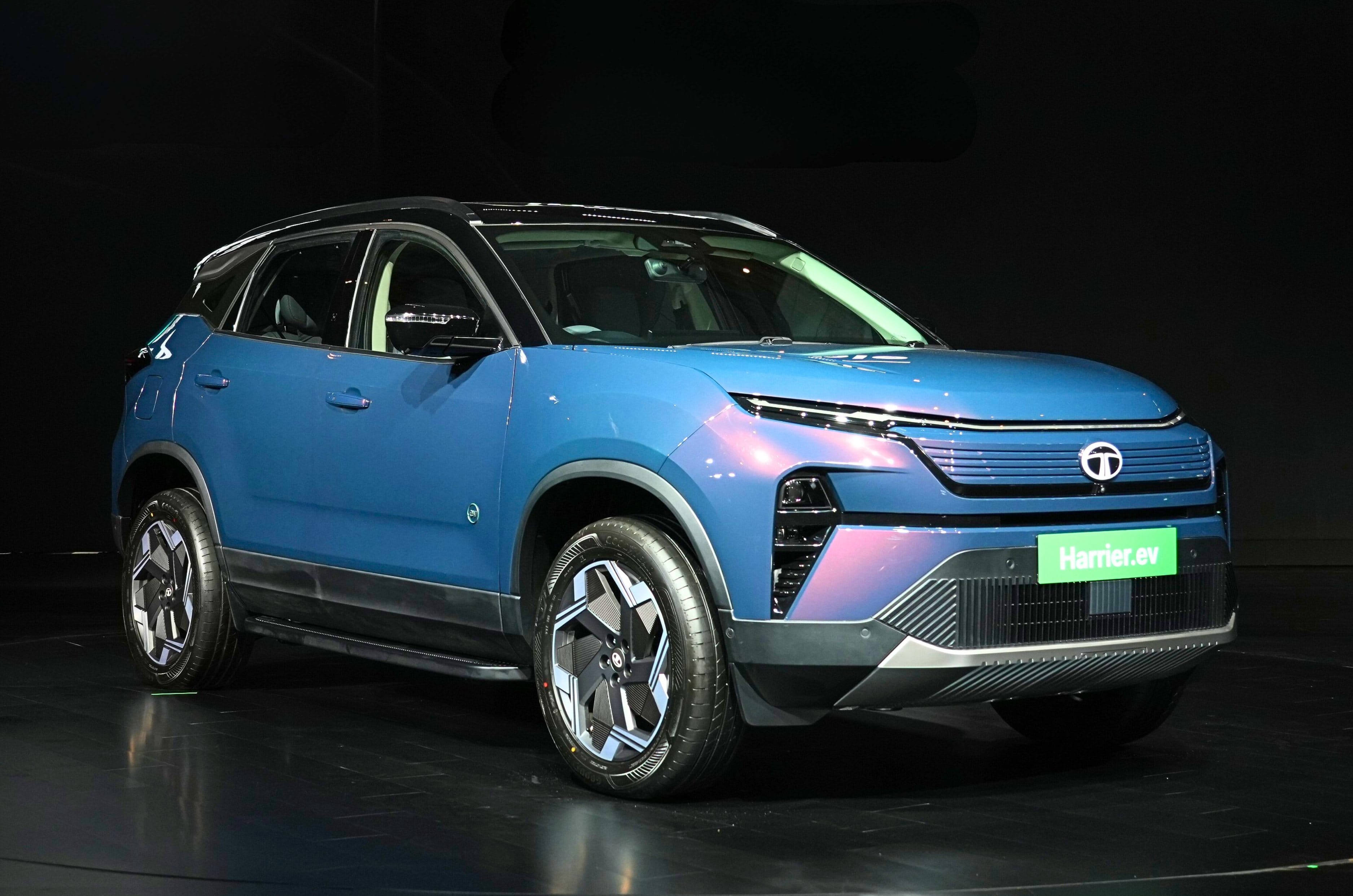Tata Harrier EV price range is Rs 21.49 lakh-30.23 lakh including ...