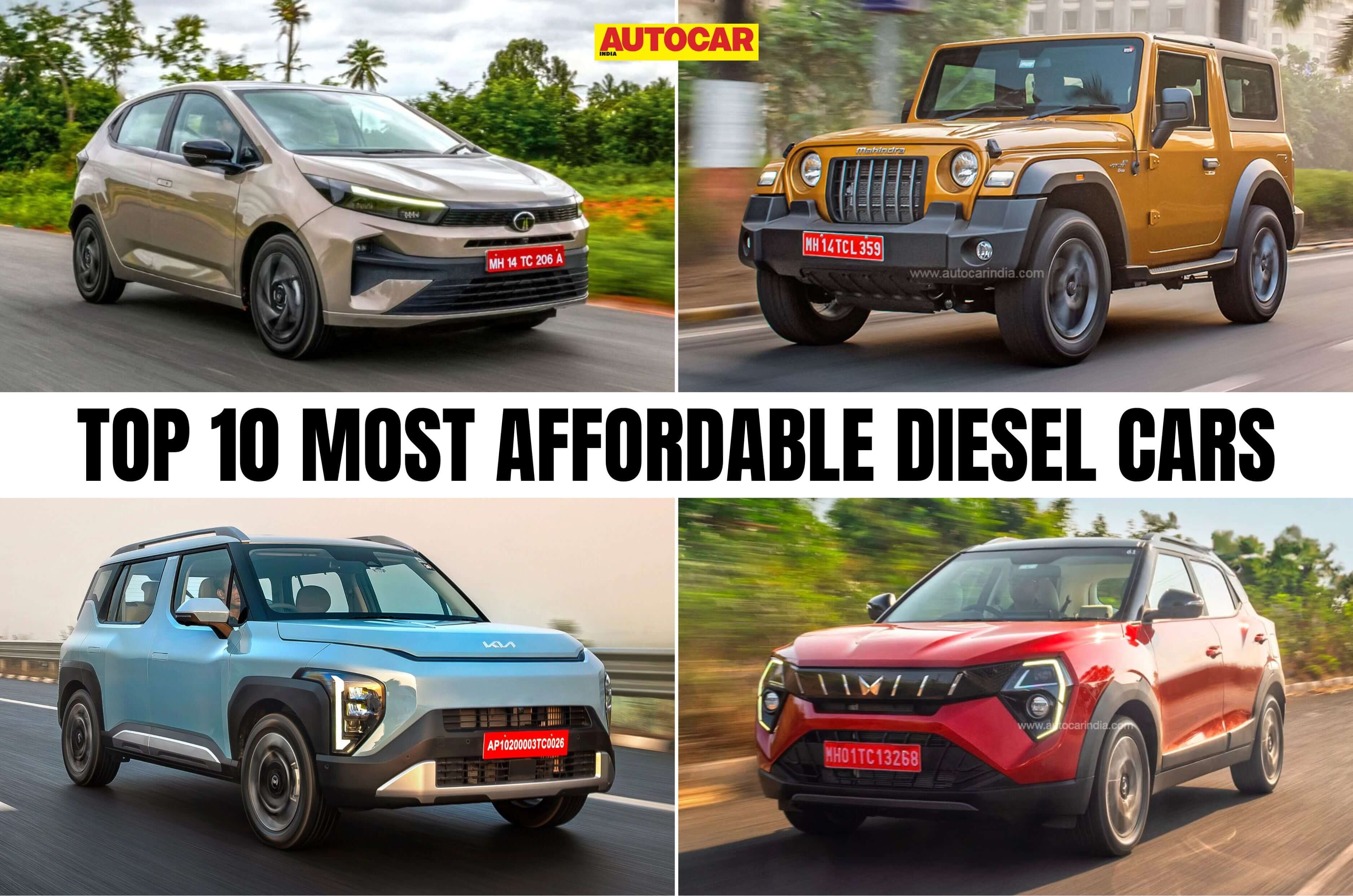 Top 10 Most Affordable Diesel Cars In India - Introduction | Autocar India