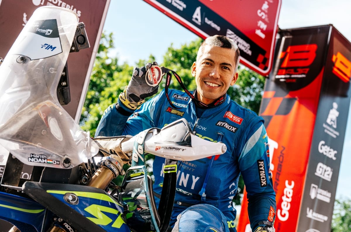 TVS Harith Noah scores top 5 finish at Baja Aragon 2025 - Introduction ...