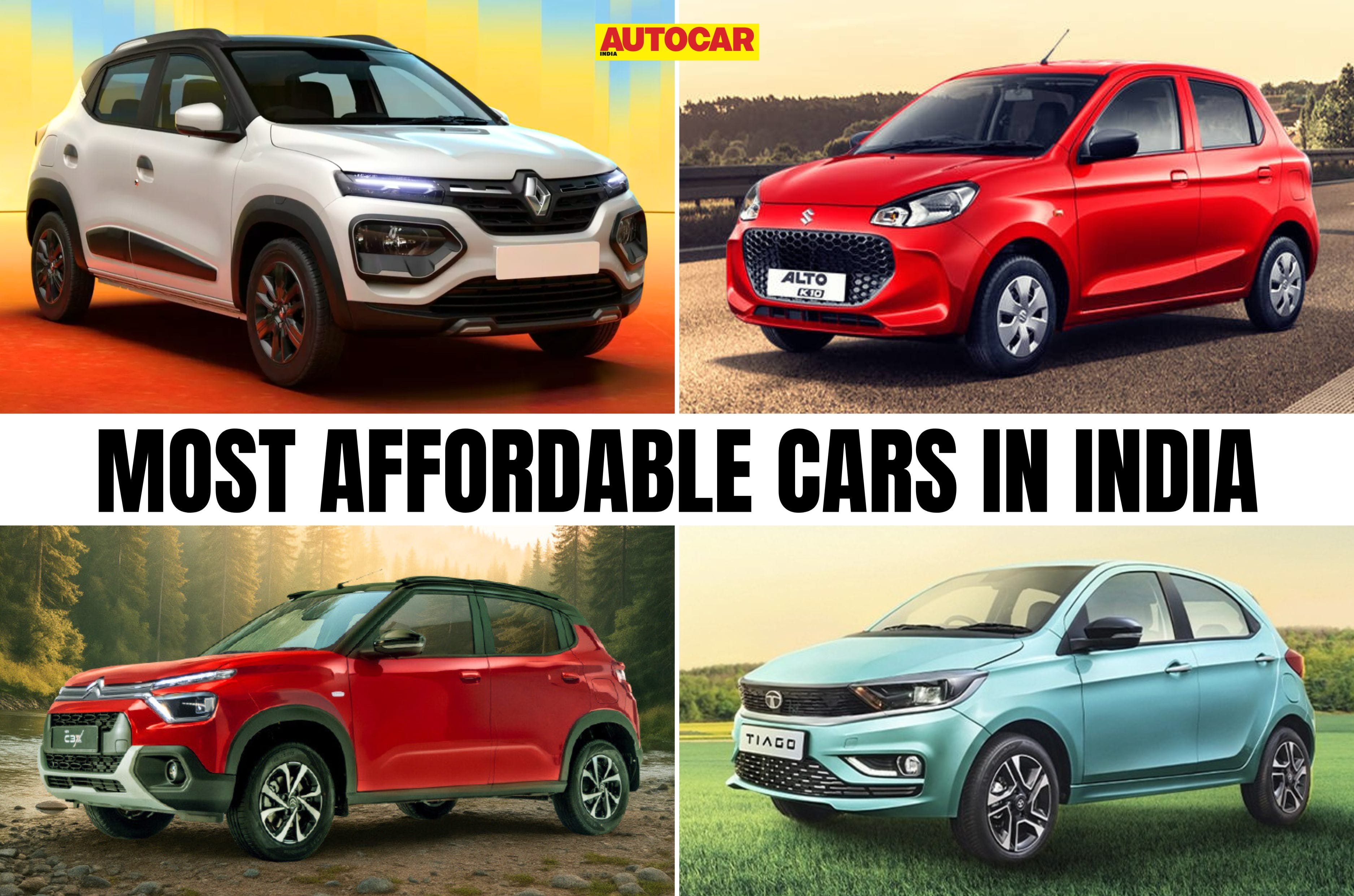 10 most affordable cars on sale in India - Introduction | Autocar India