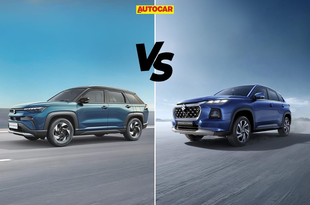 Maruti Victoris vs Grand Vitara: Exterior, interior differences ...