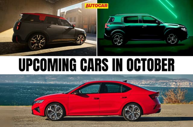 Upcoming cars in October 2025 - Introduction | Autocar India