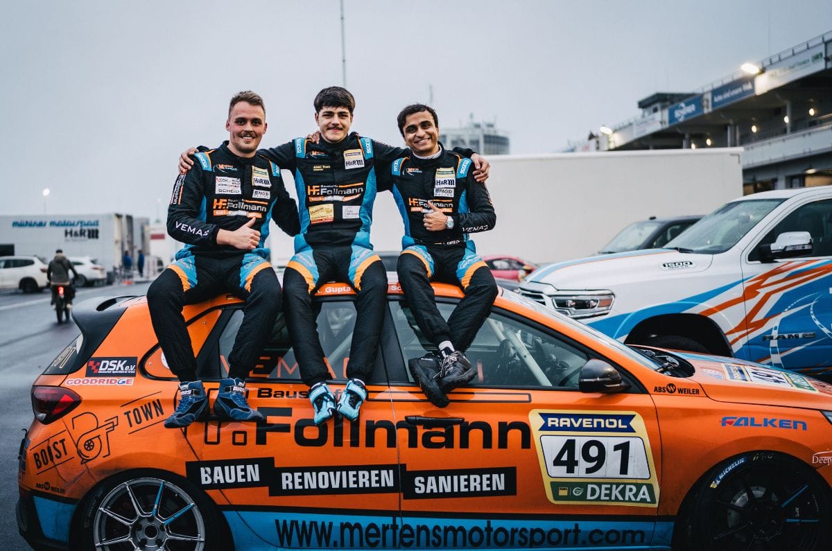 Akshay Gupta secures a podium finish in the 2025 NLS endurance race ...