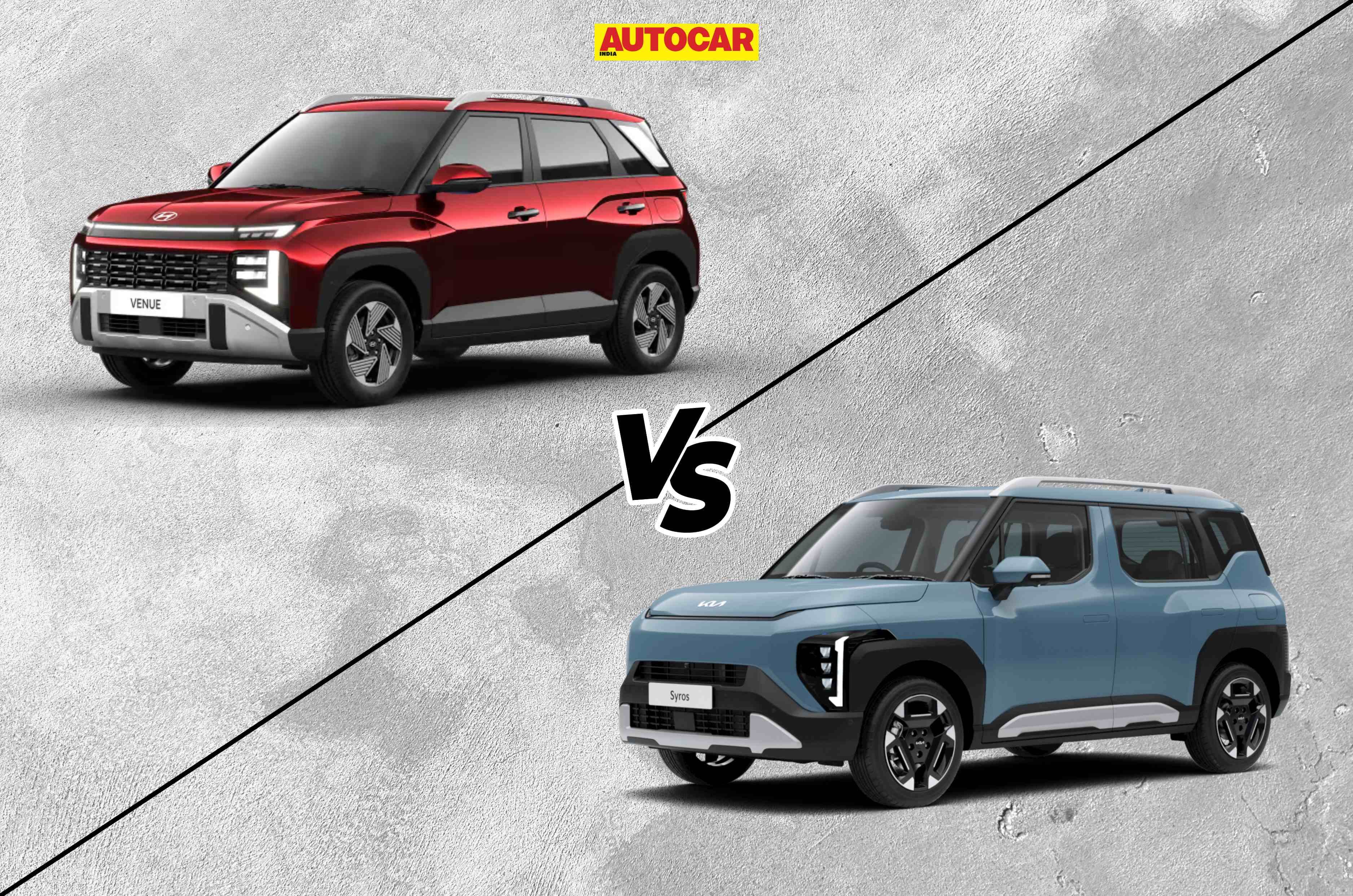 Hyundai Venue vs Kia Syros: Which top trim offers more features ...