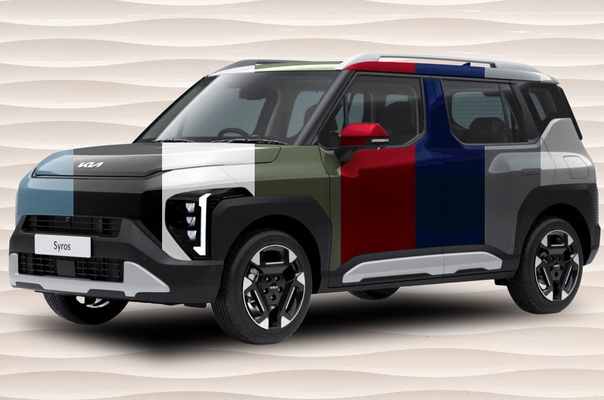 2025 Kia Syros all colours in pictures - Introduction | Autocar India