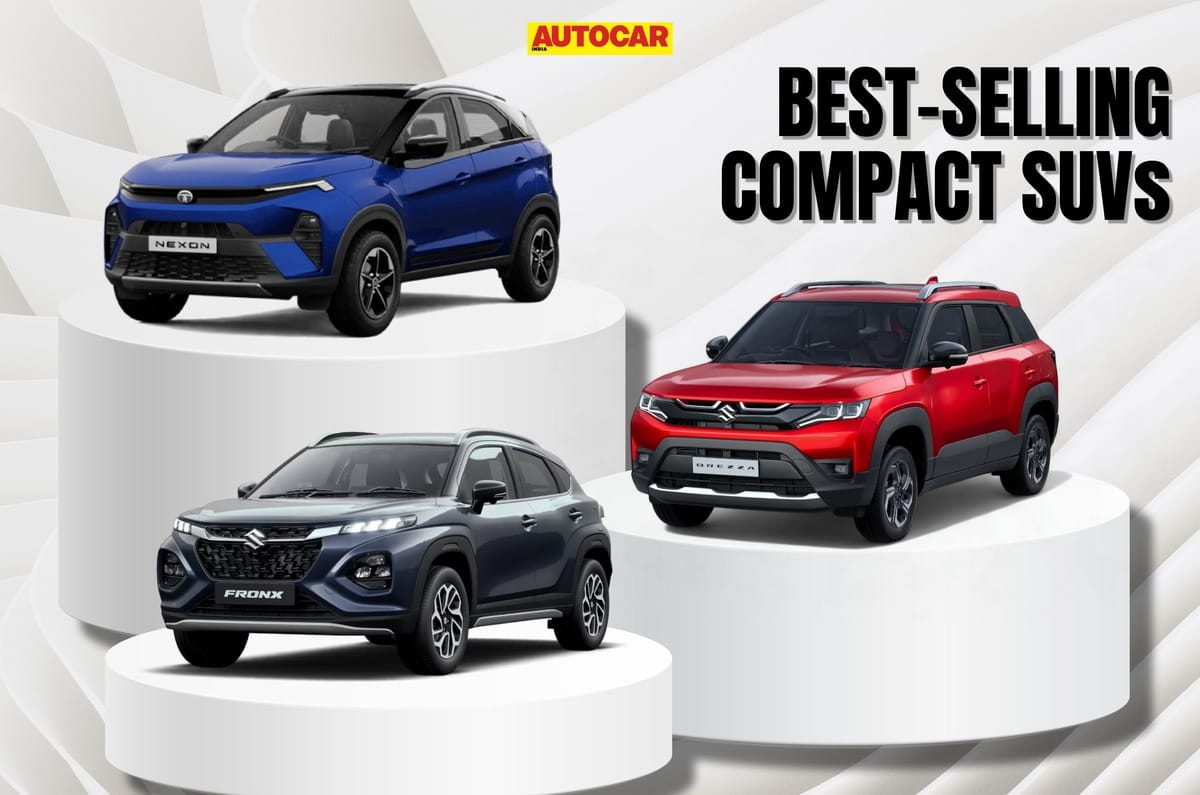 10 best selling compact SUVs from April to September 2025 in images ...