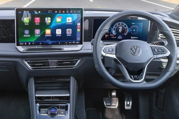 Volkswagen Tiguan R Line India-spec features revealed - Introduction ...