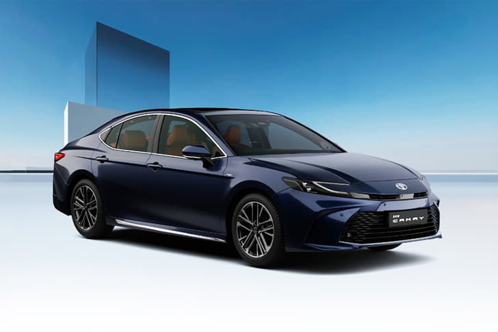 Dark Blue Toyota Camry