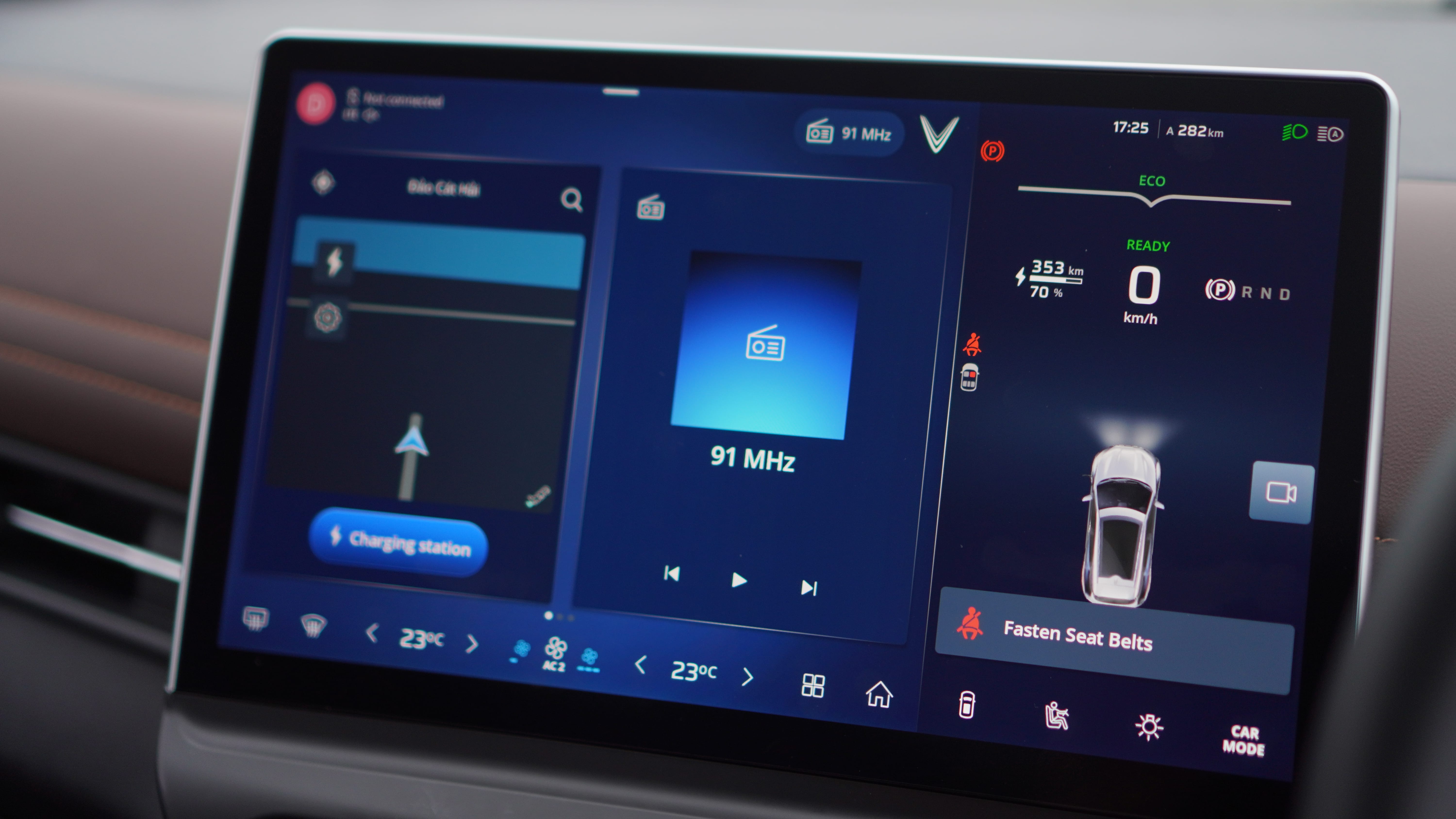 Vinfast VF7 Infotainment System Image – VF7 Photos in India | Autocar India
