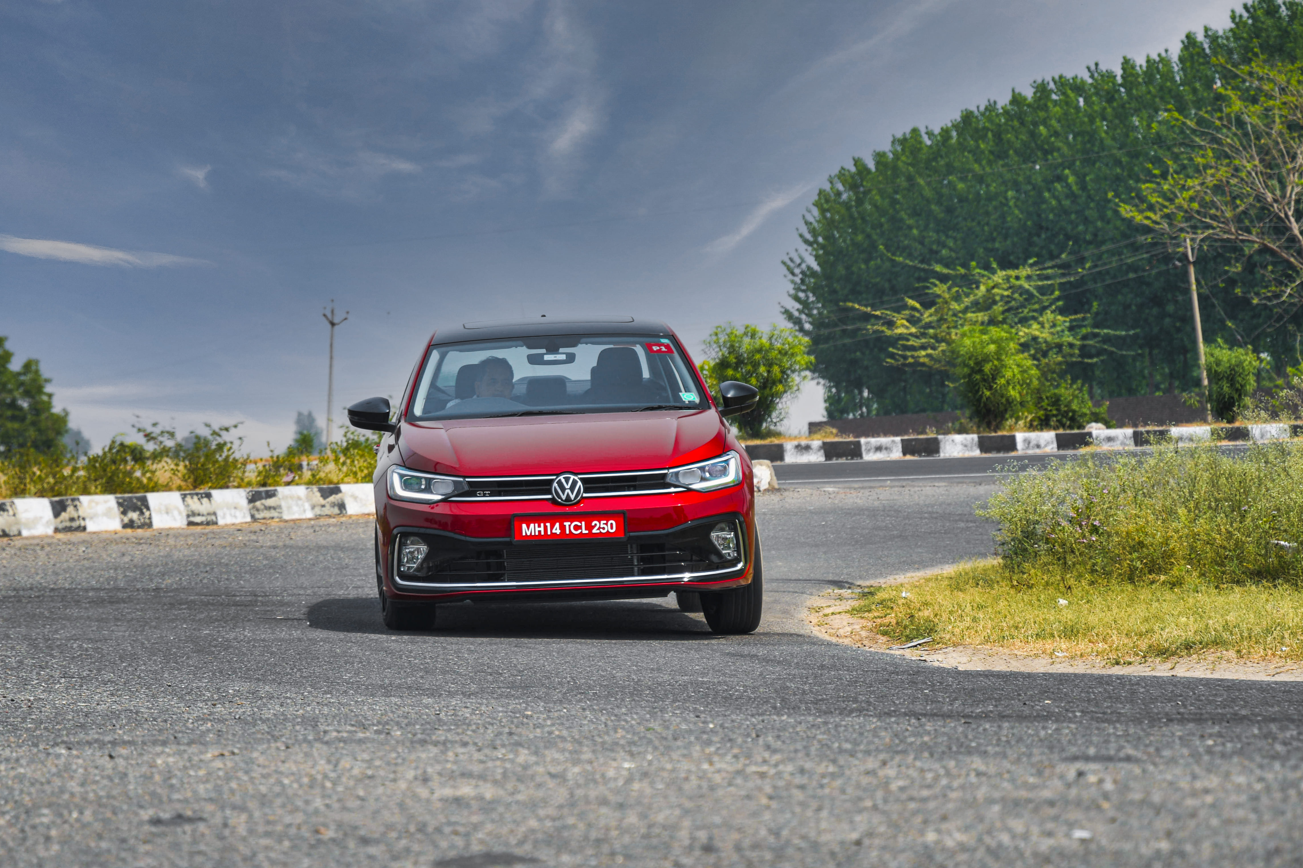Volkswagen Virtus Front View Image – Virtus Photos in India | Autocar India